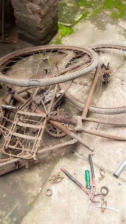 Old Bicycle Restoration Full Cycle Decembal Youtube