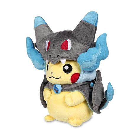 Pokemon 10 Inch Pikachu Plush In Mega Charizard X Costume India Ubuy