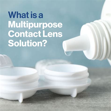 What Is A Multipurpose Contact Lens Solution
