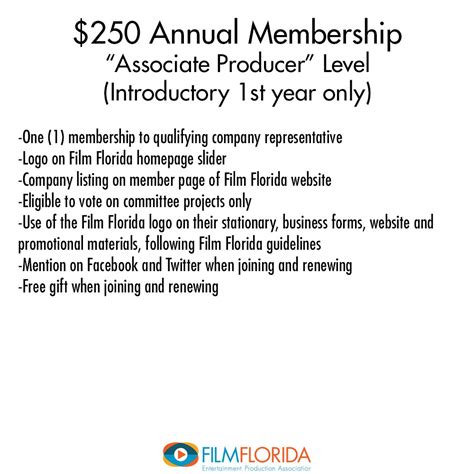 Associate Producer 1st Year Introductory Only Film Florida