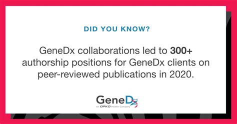 Genedx On Linkedin At Genedx We Know The Importance Of Scientific
