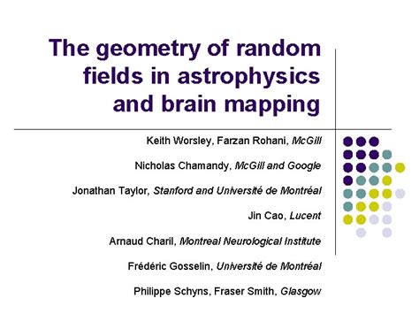 The Geometry Of Random Fields In Astrophysics And