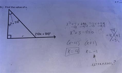 confirming an angle after a curve r geometry