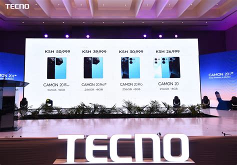 Tecno Unveils Camon 20 Series In Kenya Offers Spectacular Photography