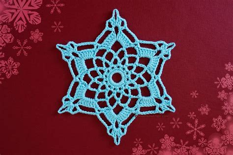 Crochet Snowflake Doily Artofit