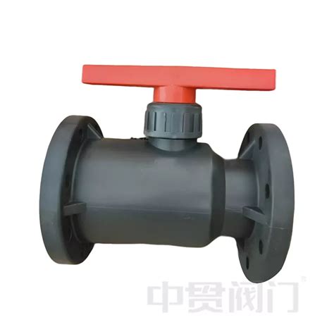 Chemical Resistant Pvc Material Ball Valve Lightweight Design