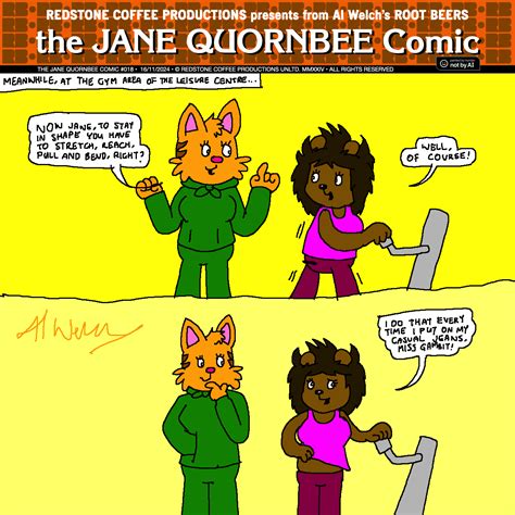 The Jane Quornbee Comic 18 Root Beers Comic Fury Comic Fury