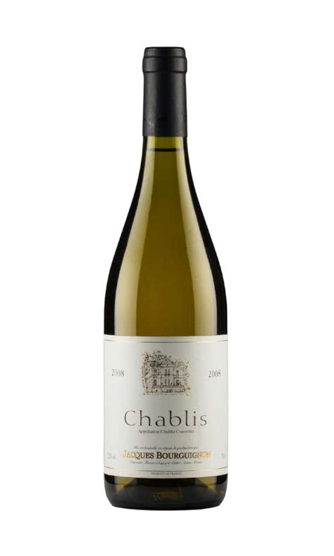 [buy] 2008 Jacques Bourguignon Chablis At