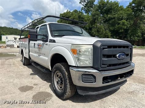 2013 Ford F250 Super Duty Supercab Utility Bed Pickup Truck In Tulsa
