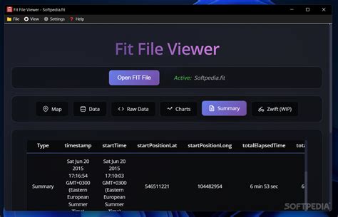 Fitfileviewer Download Softpedia