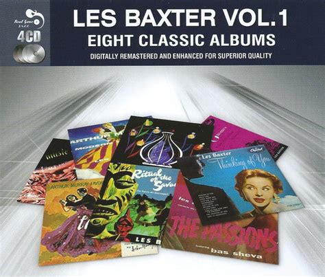 Les Baxter Eight Classic Albums Vol 1 4 Disc Set Neverdiemedia