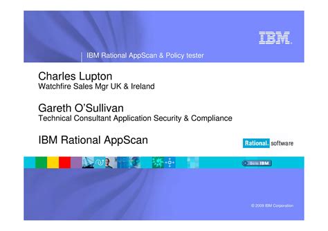 Rational App Scanandpolicy Tester Ppt