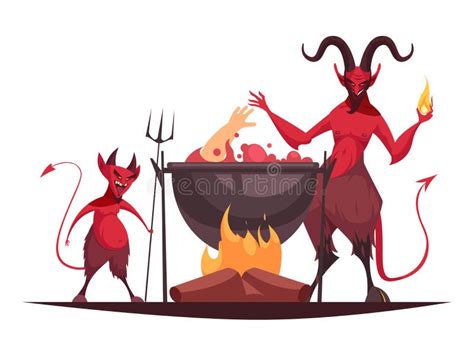 Evil Character Concept Stock Vector Illustration Of Clipart 257893807