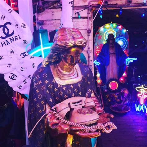 Found Neon Artist Chris Bracey Bim Star