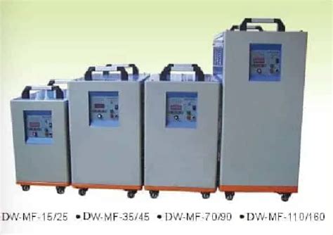35kw Medium Frequency Igbt Full Solid State Induction Heater Solid State Heating Unit