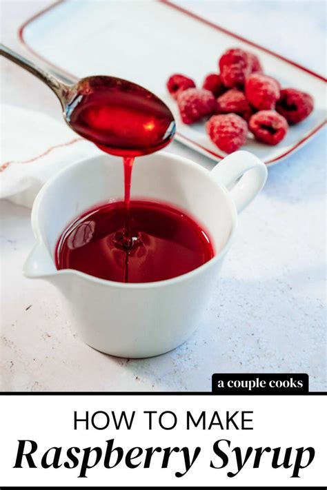 Easy raspberry syrup – Artofit