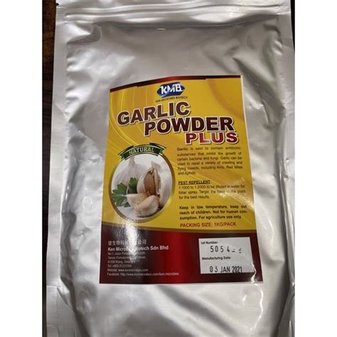 Ken Microbes Biotech Garlic Powder Plus 有机蒜粉 1kg Shopee Malaysia