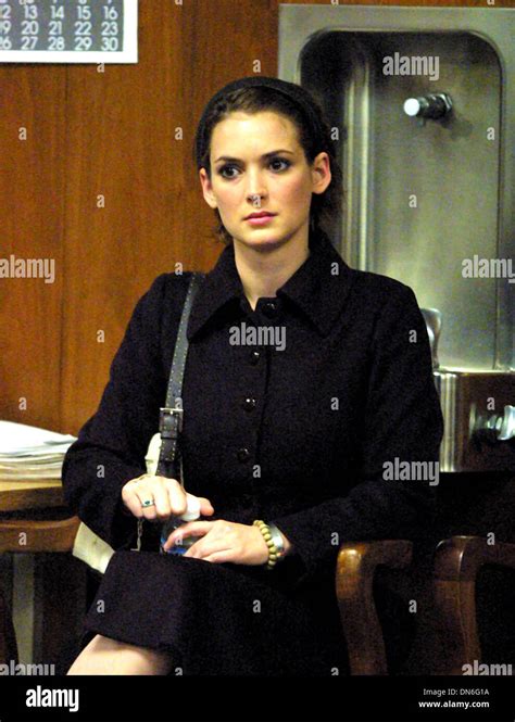 Nov 6 2002 Beverly Hills California Usa Winona Ryder In The