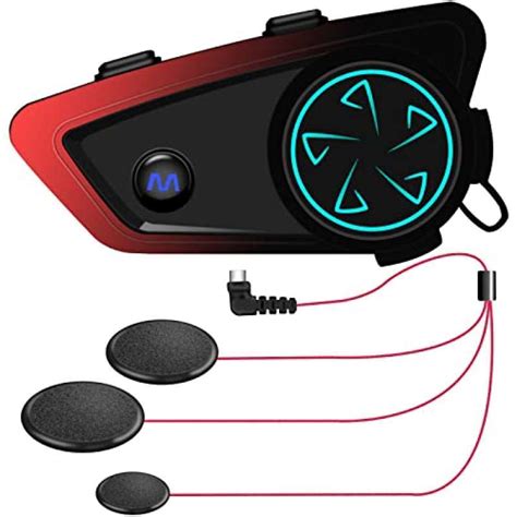 Jual Cofunkool Motorcycle Helmet Bluetooth Headset Intercom With Noise