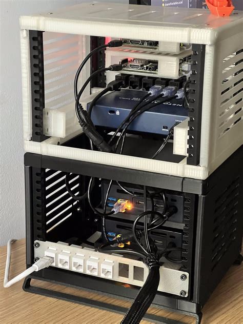 Rackstack An Open Source 3d Printable Mini Rack System R Homelab