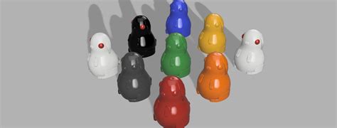 Bunny Rabbit Nesting Russian Doll Stl 3d Print Etsy