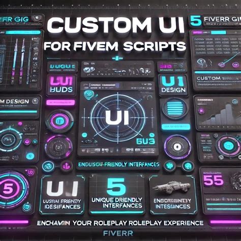 Design Stunning Ui For Your Fivem Scripts By Mx 2512 Fiverr