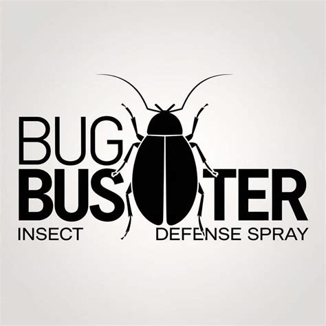 Bug Buster Logo And Label Design Freelancer