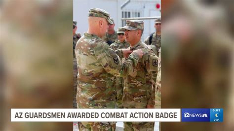 Arizonas National Guard Awarded Combat Action Badge