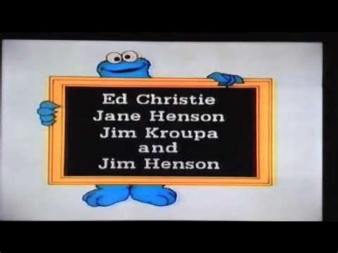 Sesame Street End Credits Youtube
