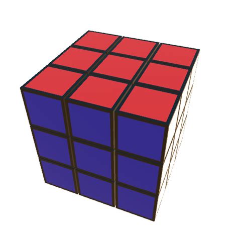 Rubix Cube Sandbox Stem Forged