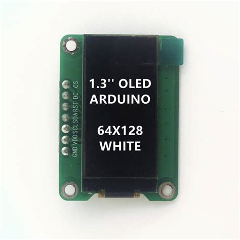 displays arduino oled de 1 3 64 x 128 branco monocromático