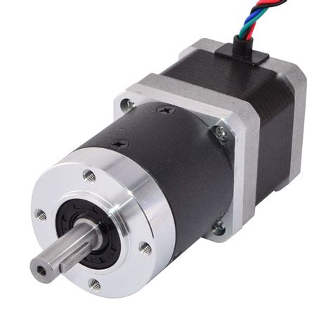 Amazon.com: STEPPERONLINE Nema 17 Geared Stepper Motor L=39mm 1.68A ...