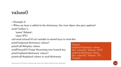Unit4 Basic Concepts And Methods Of Dictionarypptx