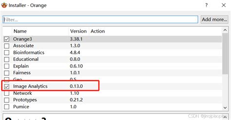 Orange简单使用以及image Analyticsorange Data Mining Csdn博客
