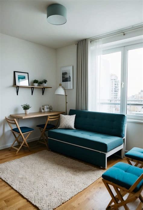 Creative Small Flat Furniture Ideas For Compact Living Spaces