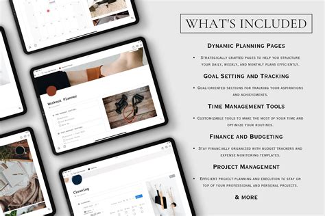 Dark Fem Aesthetic Notion Template Notion Daily Planner Dashboard Adhd