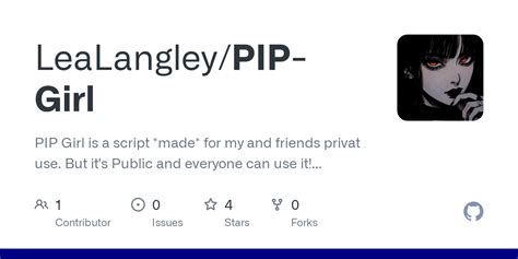 Github Lealangleypip Girl Pip Girl Is A Script Made For My And Friends Privat Use But It
