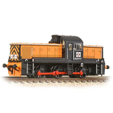 Graham Farish 372 954 Class 14 D29531 Ncb British Oak Orange And Black N