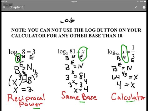 Ben Equals Logbne Math Showme