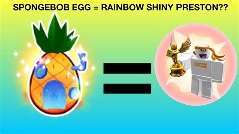 Spongebob Eggs Are Lucky Opening 3 Spongebob Eggs In Pet Simulator 99