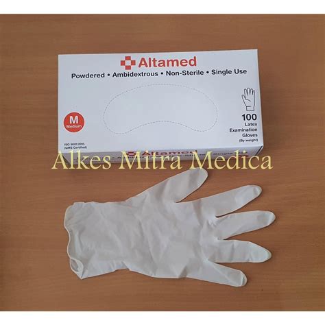 Jual Altamed Handscoon Hand Gloves Sarung Tangan Latex Karet