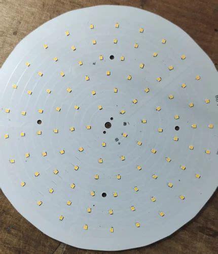 Dc Round Aluminium Led Pcb Light White 1 At ₹ 28 Piece In Vasai Virar