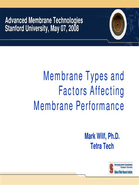 Pdf Membrane Types Dokumentips