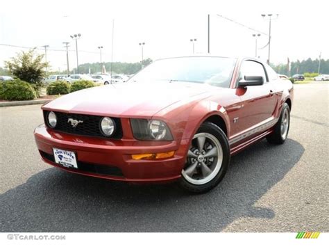 2006 Redfire Metallic Ford Mustang Gt Premium Coupe 85499224 Photo 1