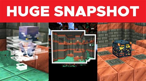 New Trial Chambers And Spawners In Minecraft 1 21 Insane Snapshot 23w45a Youtube