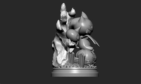 🐉 Pokemon Banette Halloween Figure・ Stl File For ・cults
