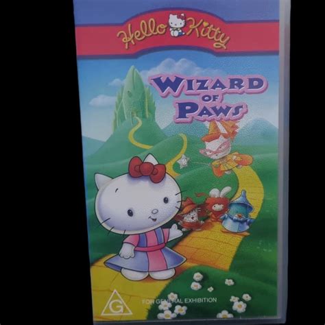 Hello Kitty Wizard Of Paws Vhs Pal 1987 Cartoon 1499 Picclick Au