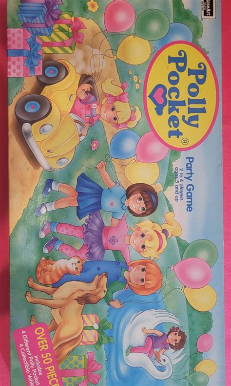 Vintage Polly Pocket Party Game Rare Hobbies And Toys Toys And Games On