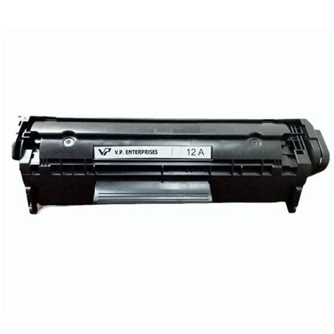Black Hp 12a Compatible Toner Cartridge For Laser Printer At Rs 8000 In New Delhi