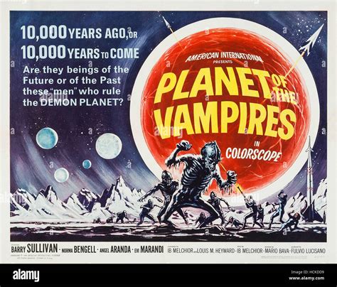 Planet Of The Vampires Aka Terrore Nello Spazio Us Poster Art 1965